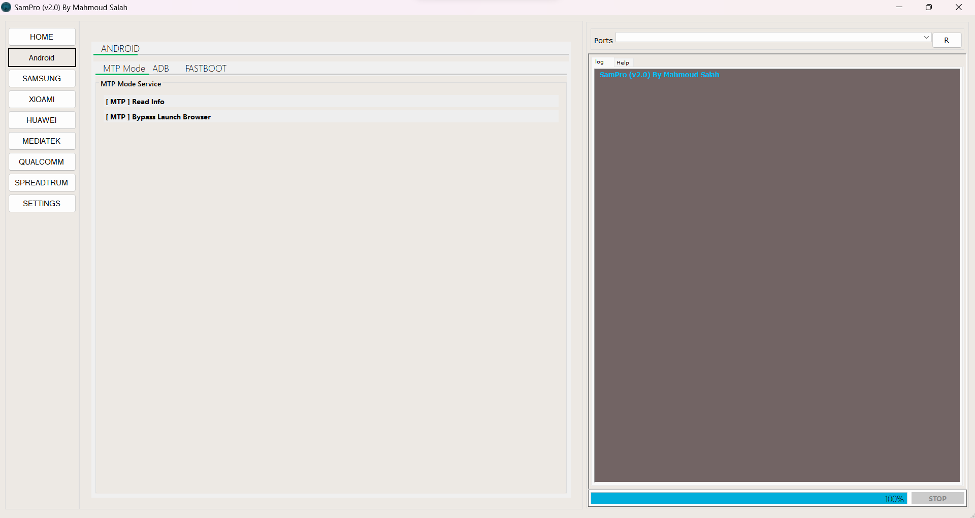 SAMPRO Tool - Homepage
